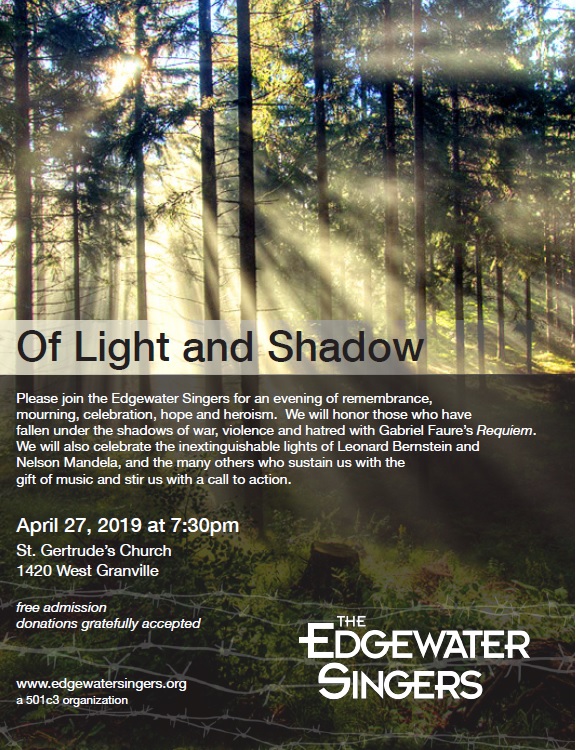 Concerts and Events – The Edgewater Singers