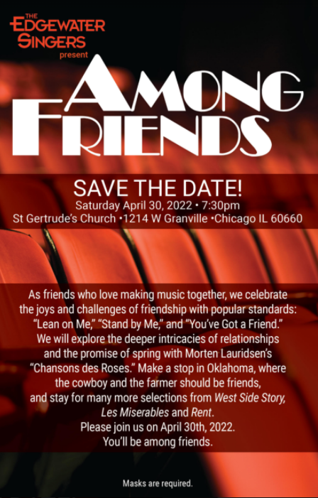 Concerts and Events – The Edgewater Singers